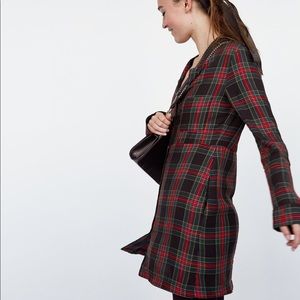 Zara | Tops | Zara Checkered Shirt Dress | Poshmark